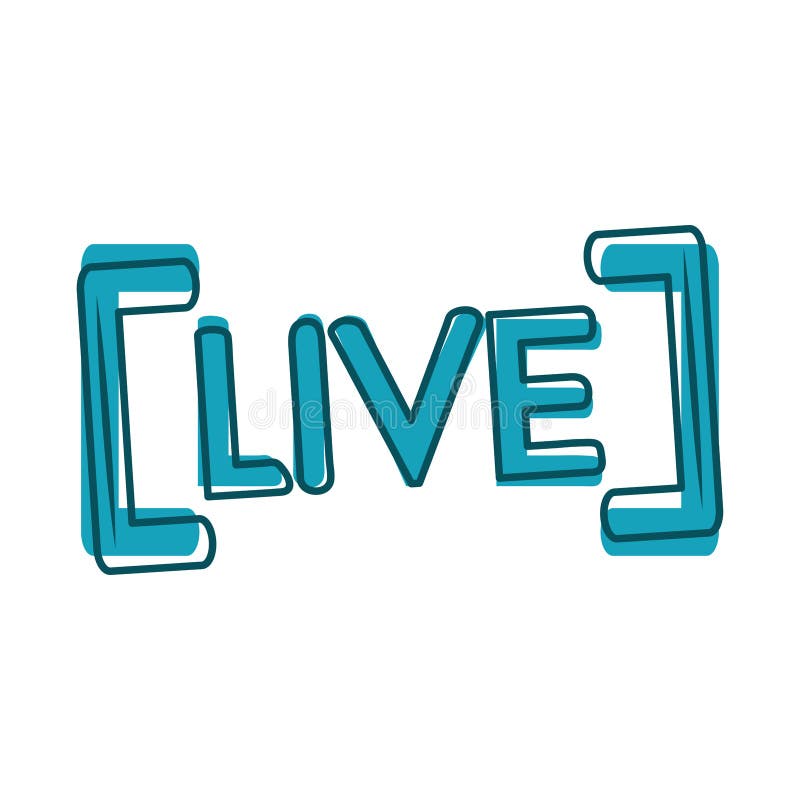 Live Social Network User Interface Blue Design Stock Vector ...