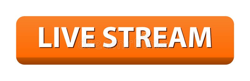 Live stream button stock vector. Illustration of communication - 217705801