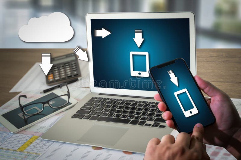 LIVE STREAMING Backup Download Computing Digital Data Transferring ...