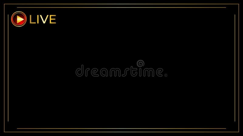 Live Streaming Frame Green Screen Background Stock Video - Video of ...