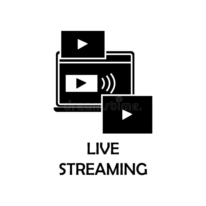 Live Streaming Icon. Element of Marketing for Mobile Concept and Web ...