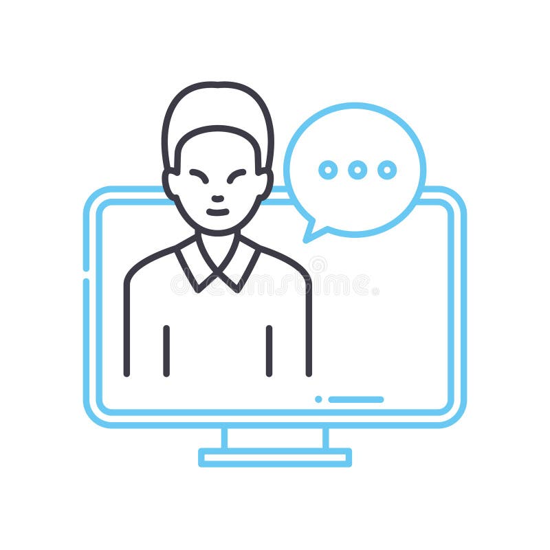 Live Streaming Line Pictogram Overzicht Symbool Vector Illustratie ... Live Streaming Line Pictogram Overzicht Symbool Vector Illustratie ...