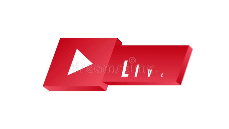 Live Streaming Logo. Business Icon. Stream Interface. Motion Graphics ...