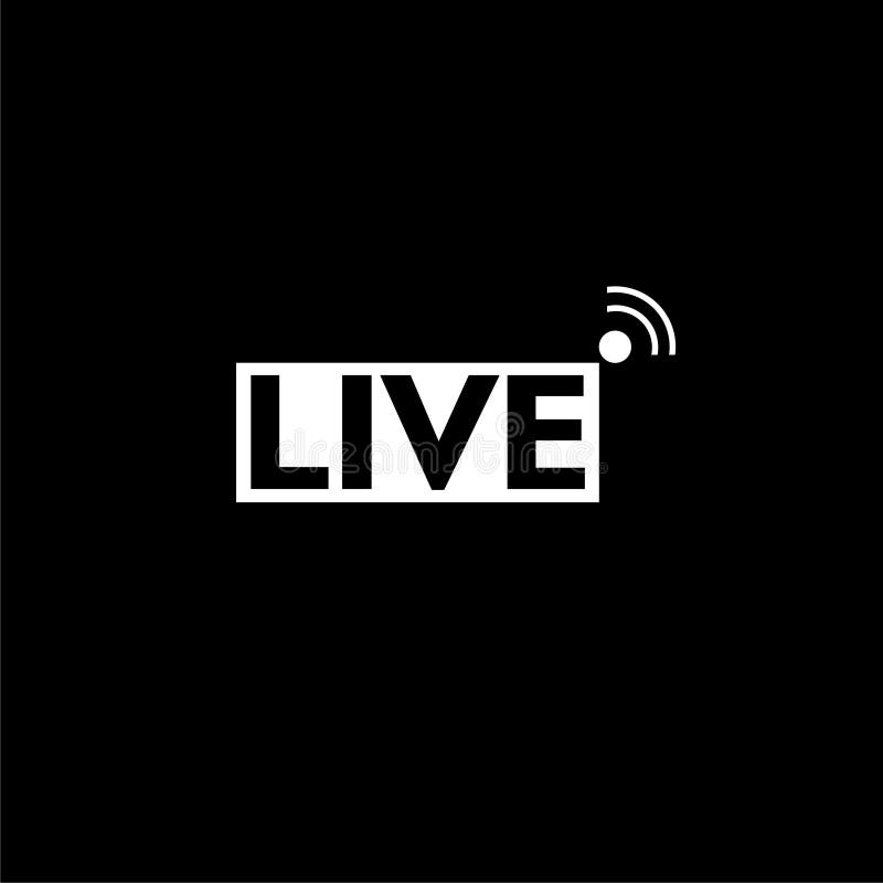 Live isolated logo stock vector. Illustration of marks - 130795519 Live isolated logo stock vector. Illustration of marks - 130795519