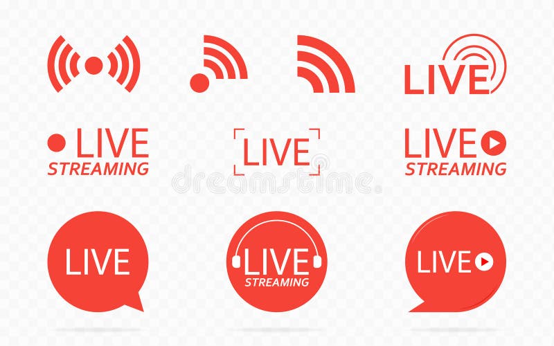Tv Television Logo Live Streaming Design Stock Illustrations – 1,426 Tv ...