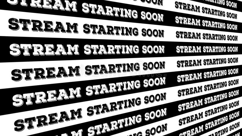 Stream Starting Soon Neon Glowing Stock Footage - Video of stream, face ...