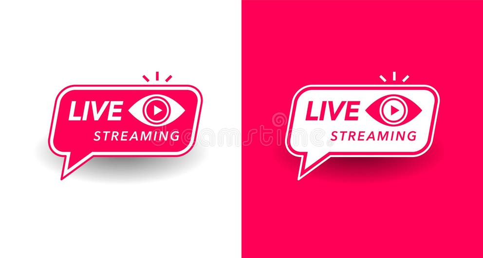 Streaming Announcement Stock Illustrations – 1,131 Streaming ...