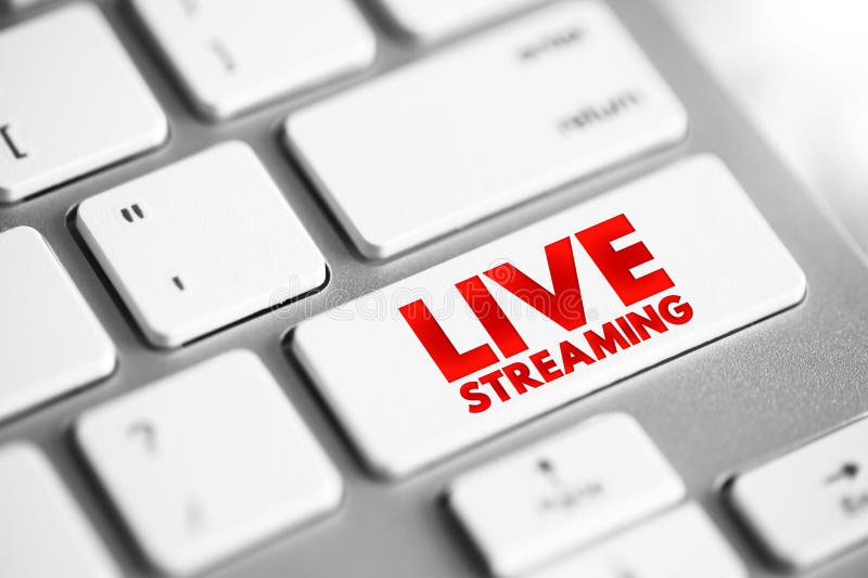 Live Streaming is the Streaming of Video or Audio in Real Time, Text ...