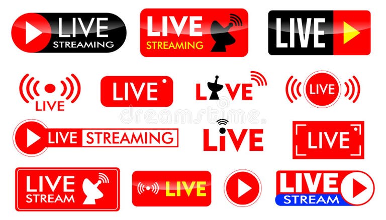 Livestream Camera Stock Illustrations – 553 Livestream Camera Stock ...