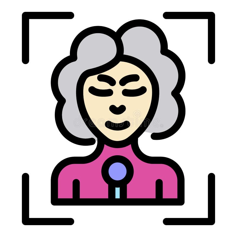 Live Tv Reporter Icon Color Outline Vector Stock Vector - Illustration ...