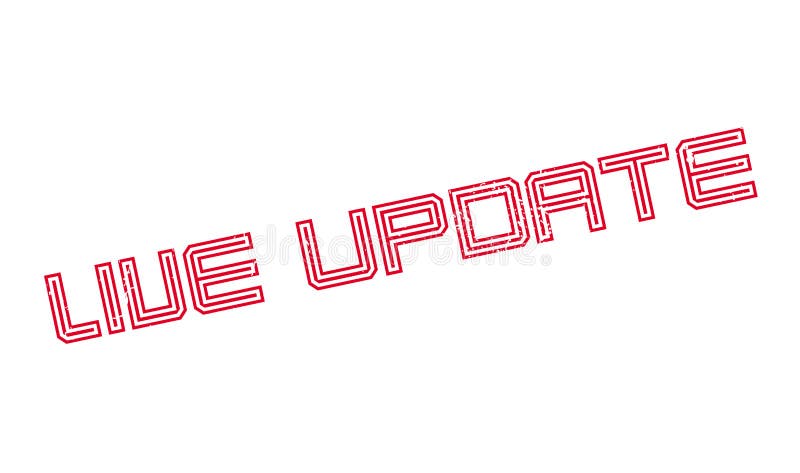 Live Update-Stempel vektor abbildung. Illustration von ausbildung ...