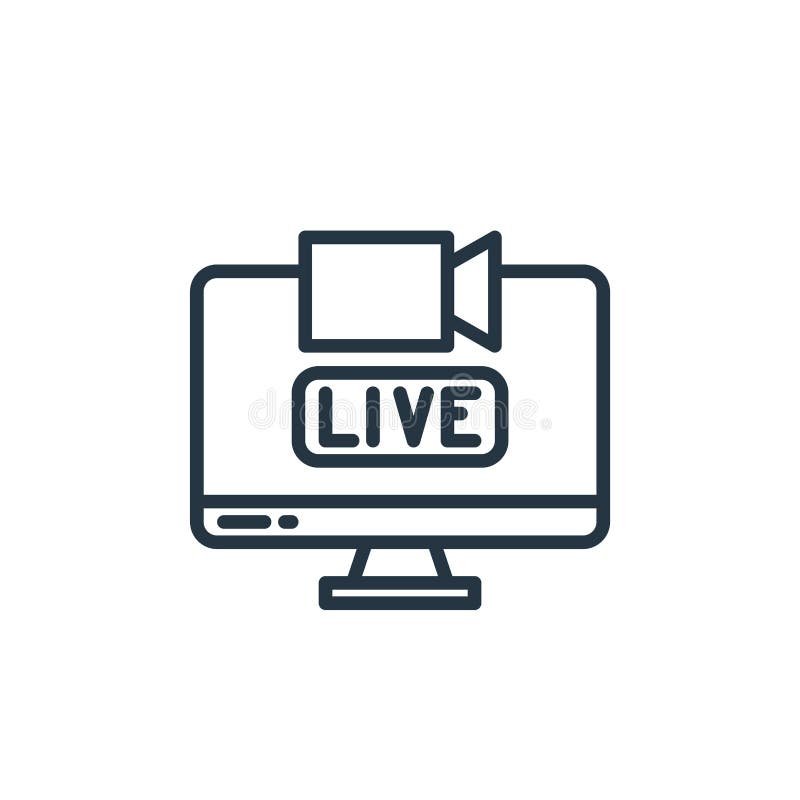 Live Icon. Filled Live Icon for Website Design and Mobile, App ...