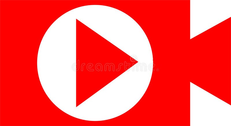 Video Play Button Overlay Stock Illustrations – 555 Video Play Button ...