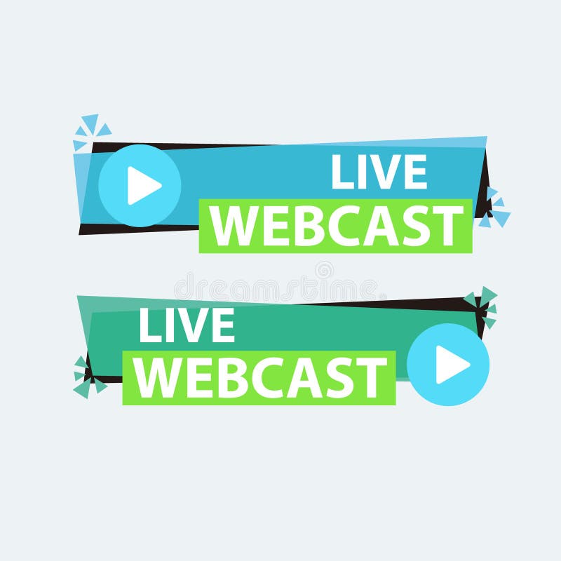 Live Webinar Button, Icon. Vector Stock Illustration Stock Vector ... Live Webinar Button, Icon. Vector Stock Illustration Stock Vector ...