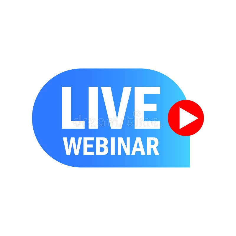 Live Webinar Button. Live Webinar Icon. Live Webinar Label. Vector ... Live Webinar Button. Live Webinar Icon. Live Webinar Label. Vector ...