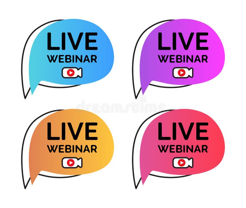 Free Webinar Logo Stock Illustrations – 1,451 Free Webinar Logo Stock ...