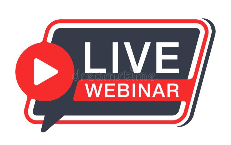 Live Webinar Rounded and Dynamic Button Stock Vector - Illustration of ... Live Webinar Rounded and Dynamic Button Stock Vector - Illustration of ...