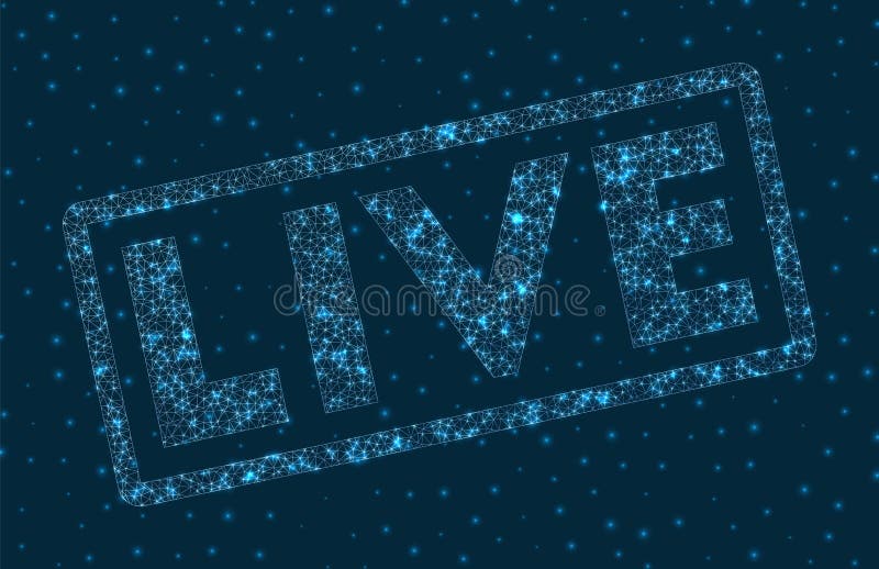 Digital Style Simple Geometric Font Made with Squares. Stock Vector ...