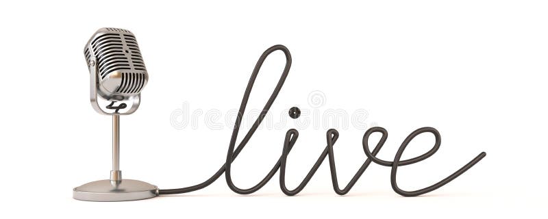 Live word concept stock vector. Illustration of social - 194492606