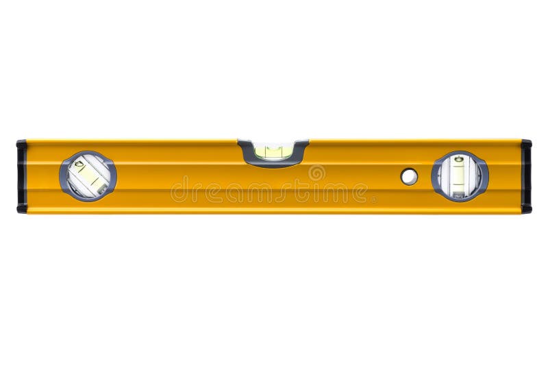 Livella a bolla gialla fotografia stock. Immagine di giallo - 28844826