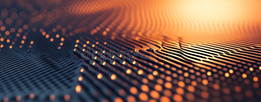 A Lively Abstract Picture Featuring a Net-like Pattern with Bright ...