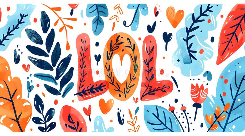 Lively Art: Bright and Vivid Graphics with Modern Quotes Stock ...