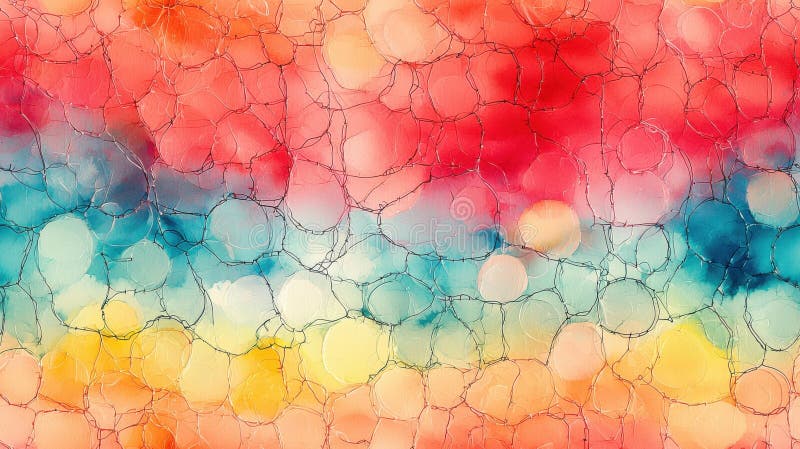 Lively Colorful Background with Multiple Shades Creating a Joyful and ...