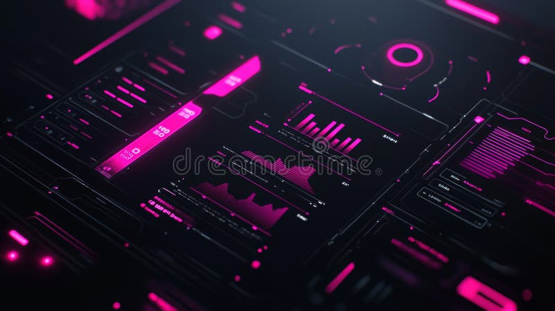 Lively Digital Health Records Interface for Data Visualization Stock ...