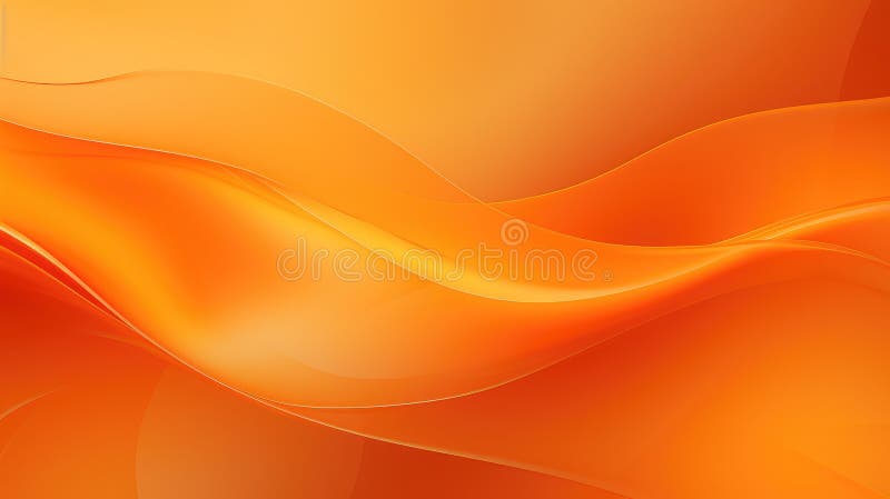 Lively Dynamic Orange Background Stock Illustration - Illustration of ...