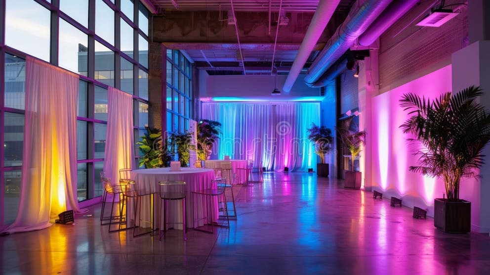 Lively Event Environment with Space for Personalized Content Stock ...