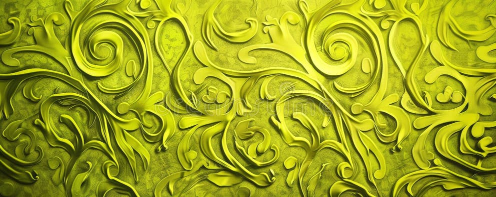 A Lively Patterned Lime Green Paper Backdrop, Featuring Energetic ...