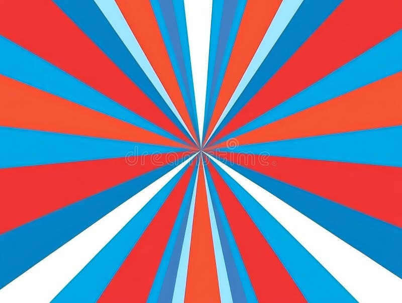 A Lively Red and Blue Comic-style Backdrop Featuring Vivid Bursts and ...