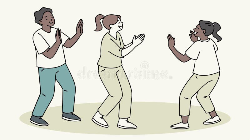 People Dancing Together, Celebration, Joy, Movement, Community, Vector ...