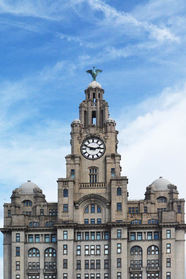 Liver building Liverpool stock photo. Image of spire - 60128696