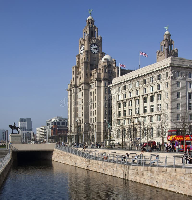Albert Dock, Liverpool, UK stock photo. Image of dock - 26676472