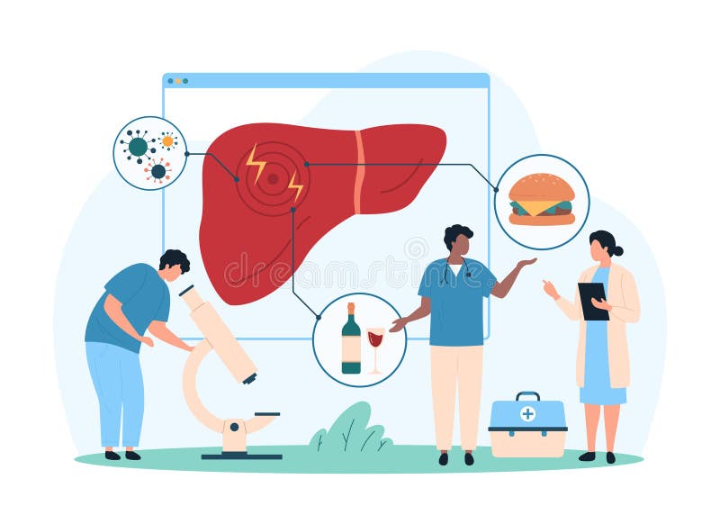 Liver Damage Study from Fast Food and Infections by Tiny People ...