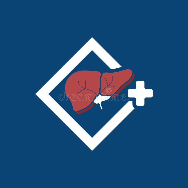 Liver Medical Logo Vector Template Illustration Stock Illustration ...