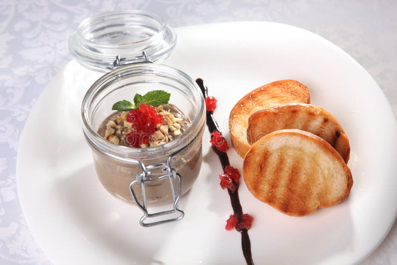 Liver pate in decoration stock photo. Image of cuisine - 72363866