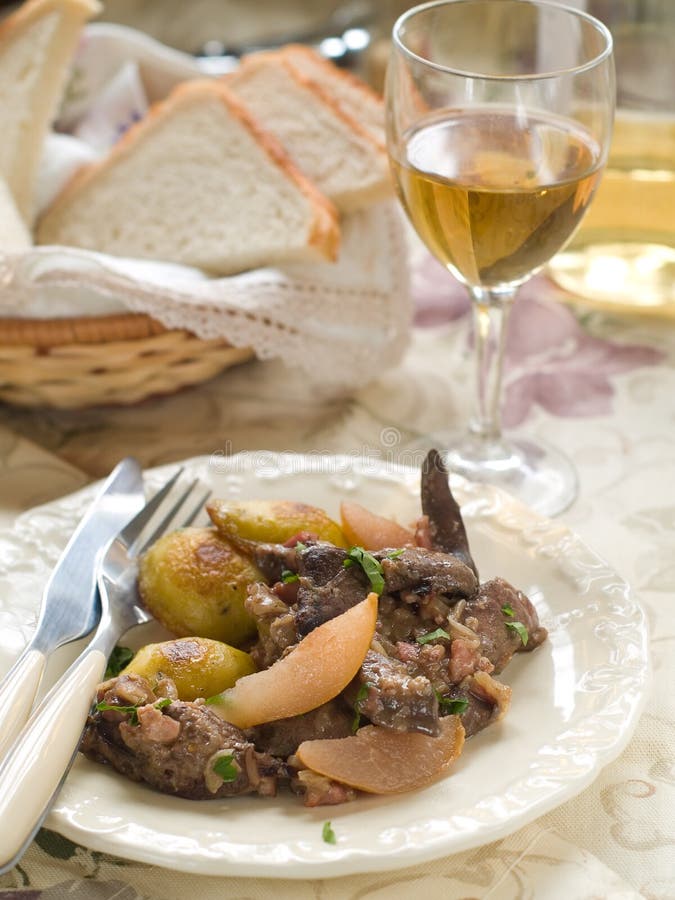 Liver stew stock image. Image of chicken, stew, delicious - 29548333