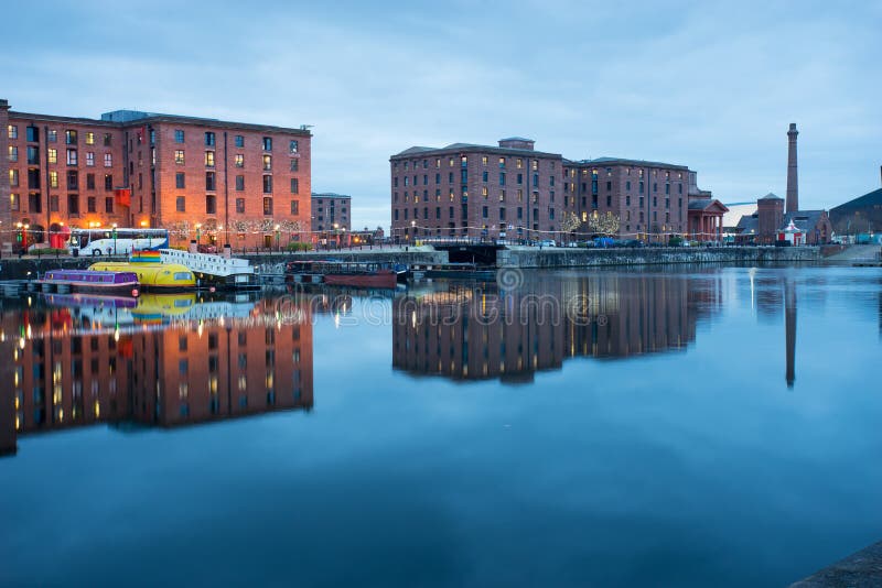 Liverpool, Albert Dock, England, UK Stock Photo - Image of heritage ...