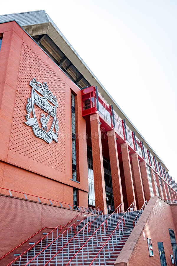 Liverpool Anfield Stadium, England - March 23, 2022. Editorial Image ...