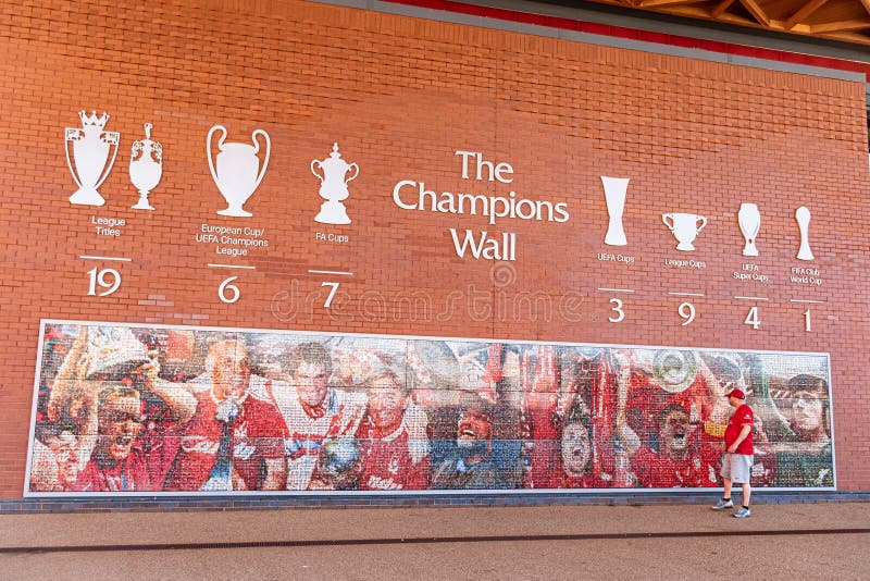 Liverpool Anfield Stadium, England - March 23, 2022 Editorial Photo ...