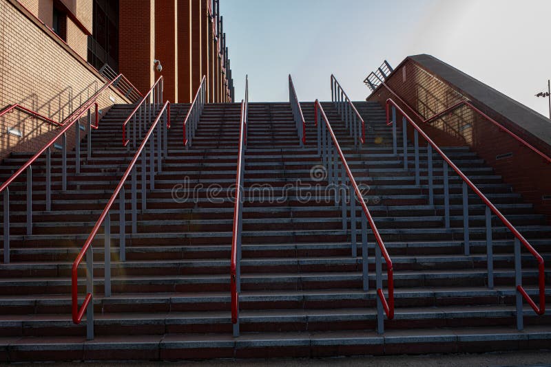 View of the Anfield Stadium in Liverpool, England Editorial Stock Image ...