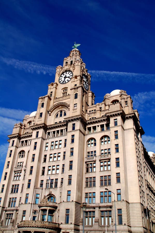 Liver Building stock image. Image of mersey, clock, scouse - 1017309