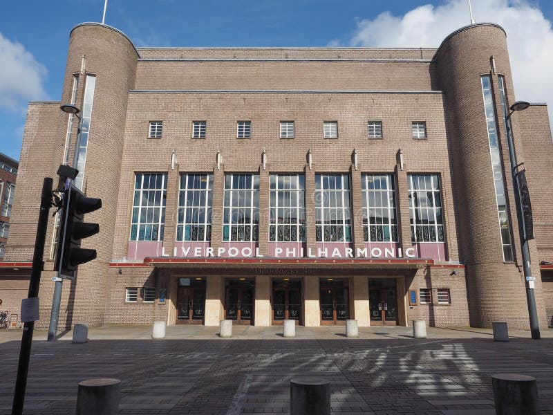 Liverpool Philharmonic Hall Editorial Photography - Image of english ...
