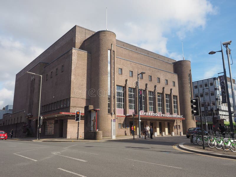 Liverpool Philharmonic Hall Editorial Stock Photo - Image of building ...