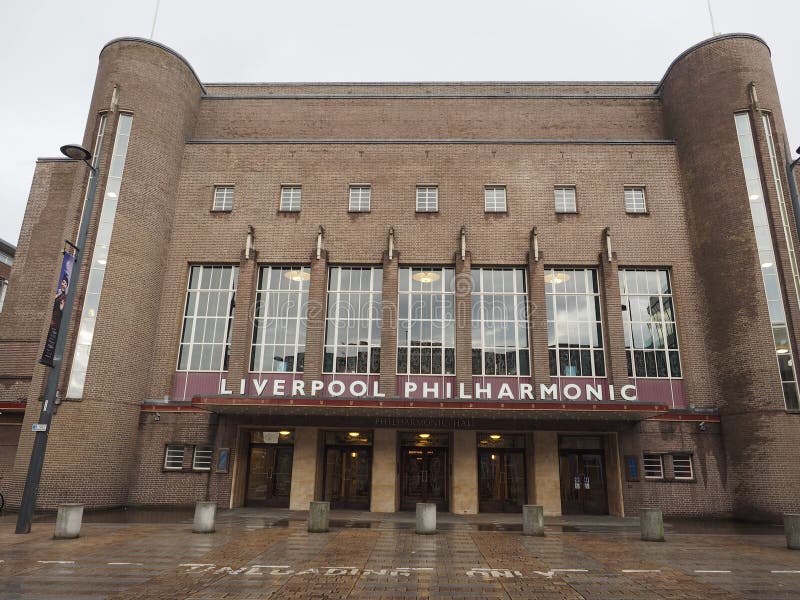 Liverpool Philharmonic Hall Editorial Photo - Image of north, cityscape ...