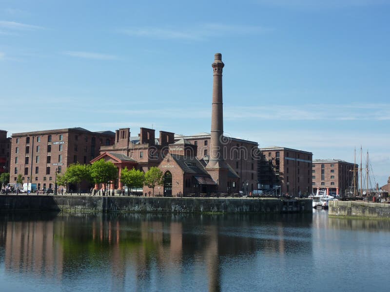 Liverpool stock photo. Image of water, dock, buildings - 44150970