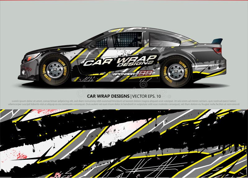 Livery for Car wrap Design stock vector. Illustration of creative ...