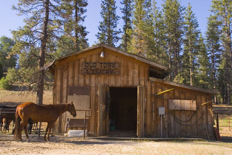 Livery Stable stock photo. Image of groom, stable, vacation - 919712